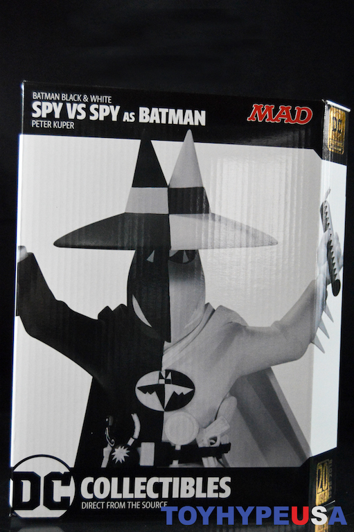 DC Collectibles Batman Black And White Spy Vs. Spy As Batman By Peter ...
