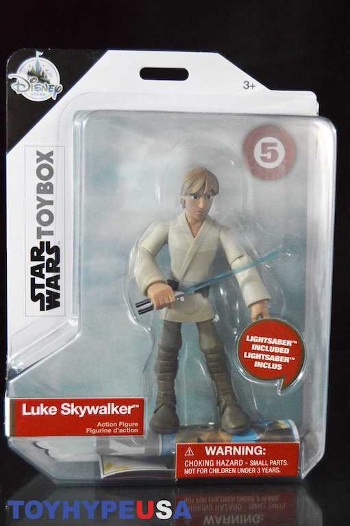 Disney Store Exclusive Star Wars Toy Box Luke Skywalker Figure Review