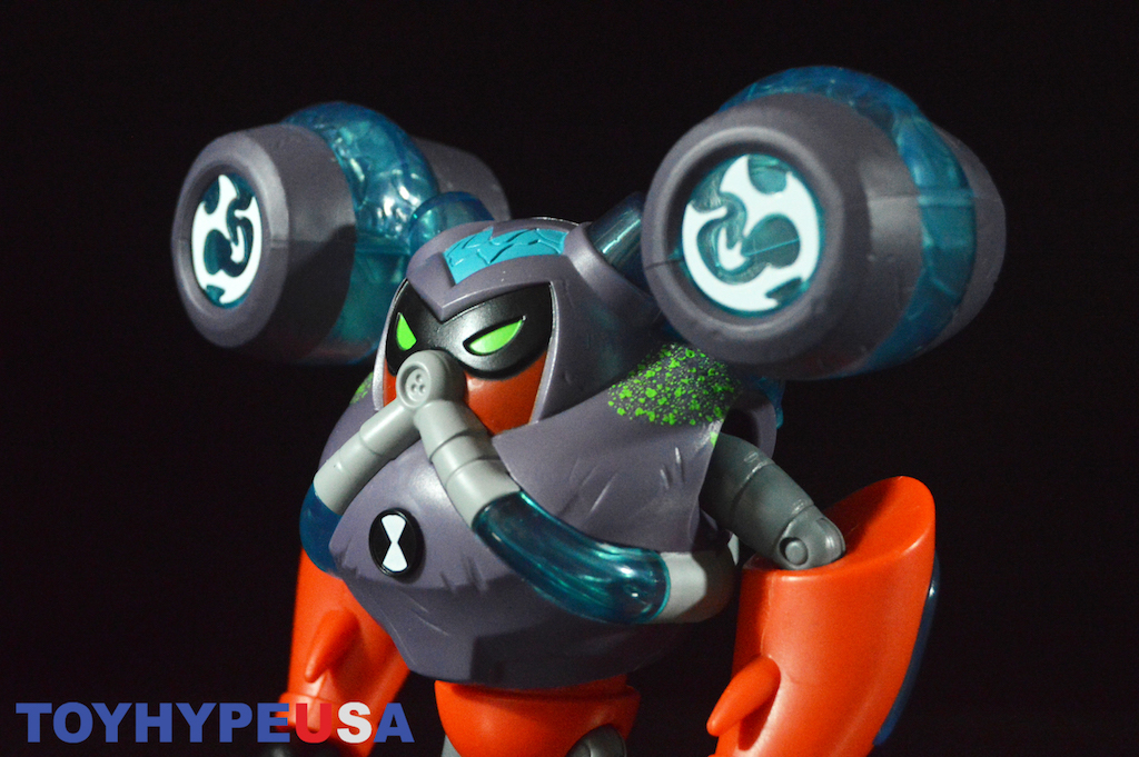 Playmates Toys Ben 10 Series 4 – Omni-Enhanced Overflow & XLR8 Figures ...