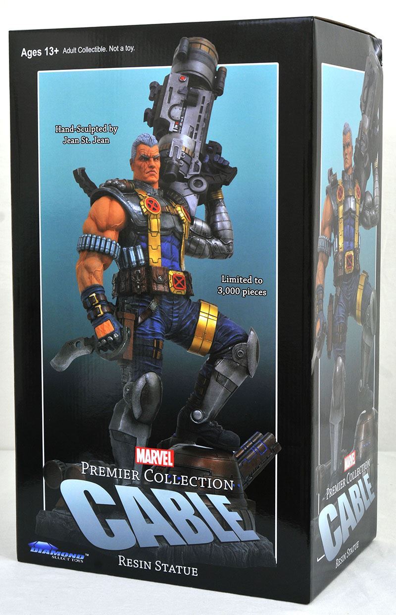 Diamond Select Toys - Marvel Premier Collection Cable, Domino ...