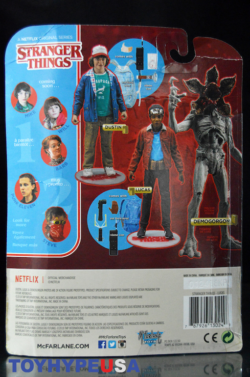 McFarlane Toys Stranger Things 7" Scale Lucas Figure Review