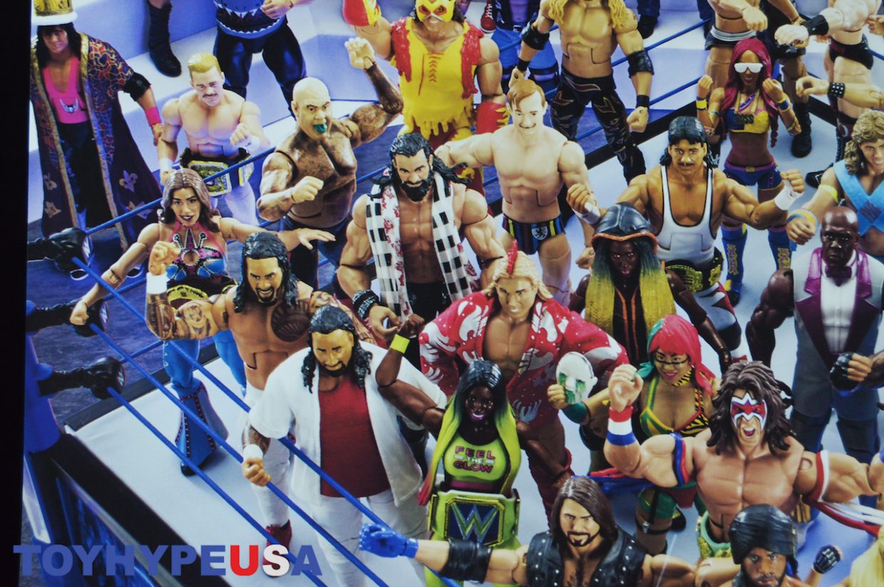 Mattel - WWE WrestleMania Axxess 2018 Action Figure Poster Review