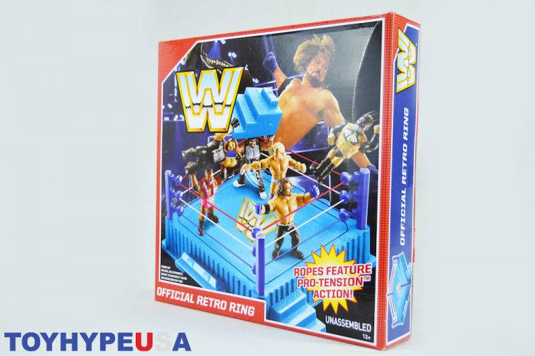 Mattel WWE Retro Ring Playset Review