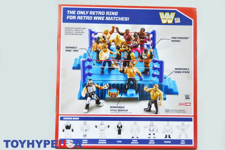 Mattel WWE Retro Ring Playset Review