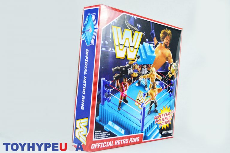 Mattel WWE Retro Ring Playset Review