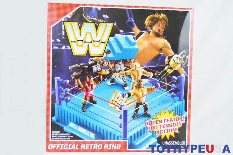Mattel WWE Retro Ring Playset Review