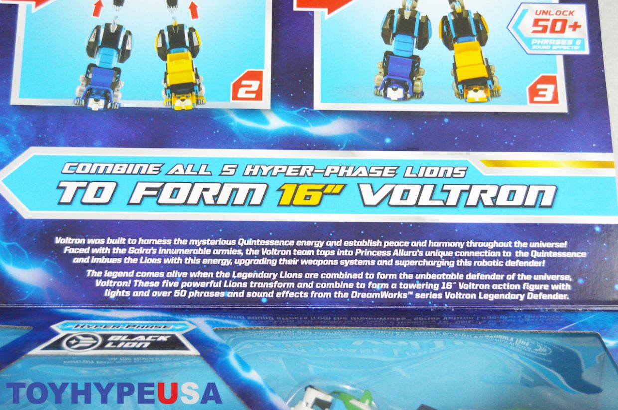 Playmates Toys SDCC2 018 Hyper-Phase Voltron Exclusive Box Set Review