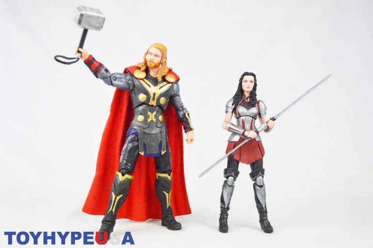 Hasbro Marvel Legends 6" Cinematic Universe 10th Anniversary Thor & Sif ...