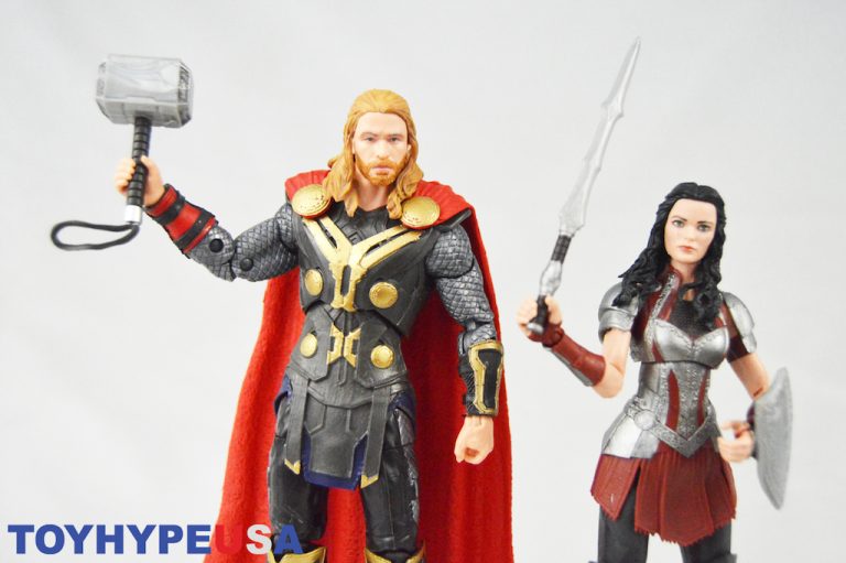 Hasbro Marvel Legends 6" Cinematic Universe 10th Anniversary Thor & Sif ...