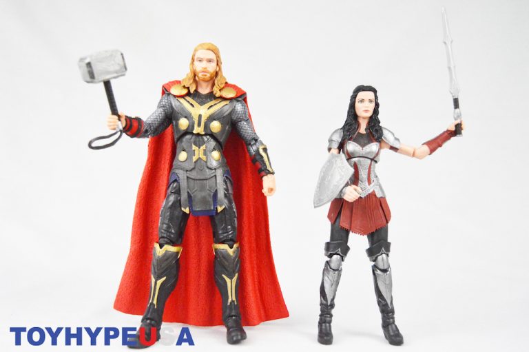 Hasbro Marvel Legends 6" Cinematic Universe 10th Anniversary Thor & Sif ...