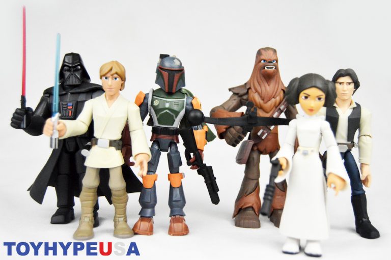 Disney Store Exclusive Star Wars Toy Box – Chewbacca & Han Solo Figures ...