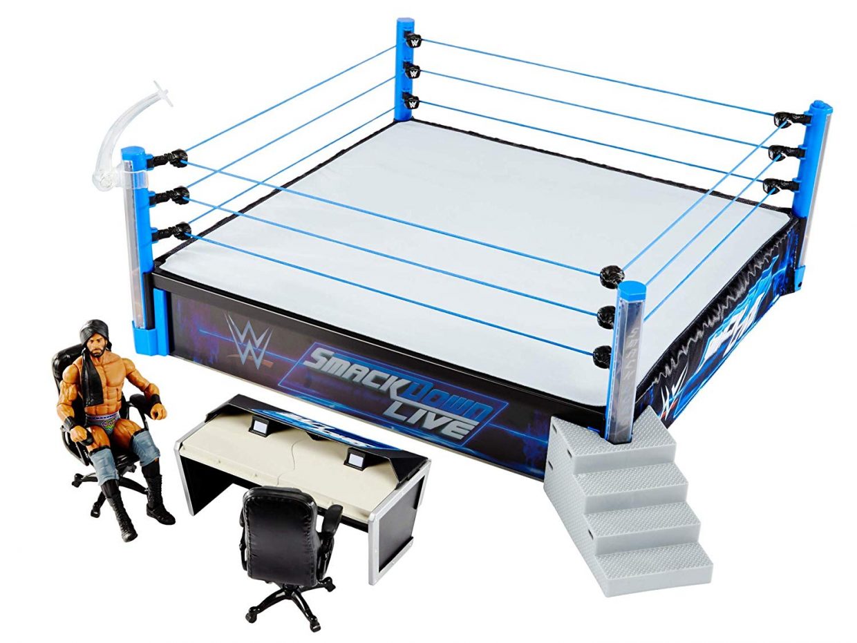 Mattel - WWE Smackdown Live Main Event Ring Now $67 On Amazon