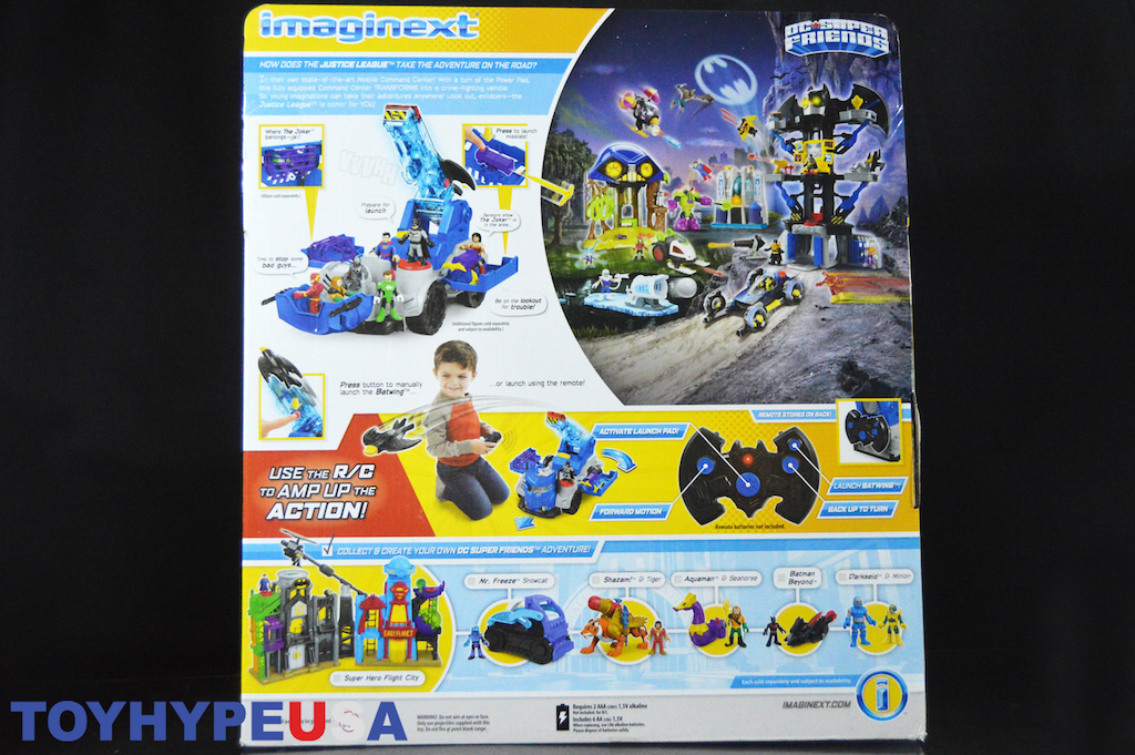 Fisher-Price Imaginext Justice League Mobile Command Center Vehicle Review