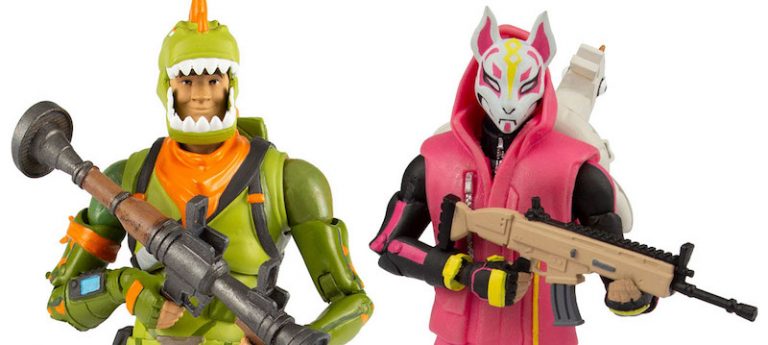 McFarlane Toys Fortnite Drift & Rex Figures Revealed