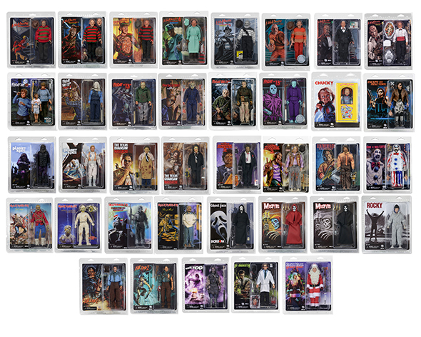 NECA Toys 5 Days Of Downloads – 8" Clothed Action Figure Visual Guide