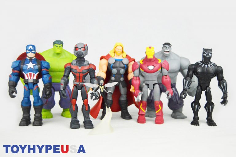 Disney Store Exclusive Marvel Toy Box Grey Hulk Figure Review