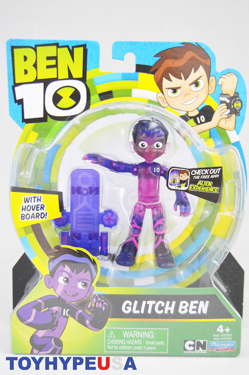 Playmates Toys Ben 10 - Glitch Ben Figure Review