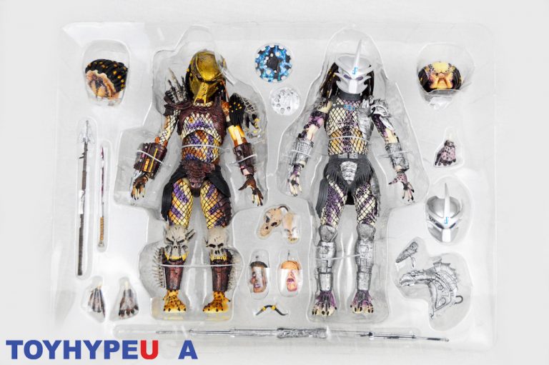 NECA Toys Ultimate Bad Blood Vs Enforcer Predator 2-Pack Review