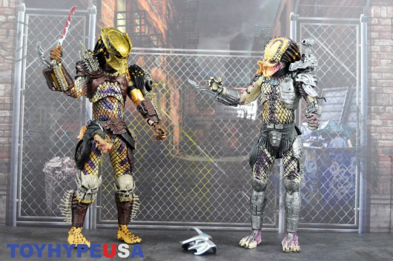 NECA Toys Ultimate Bad Blood Vs Enforcer Predator 2-Pack Review