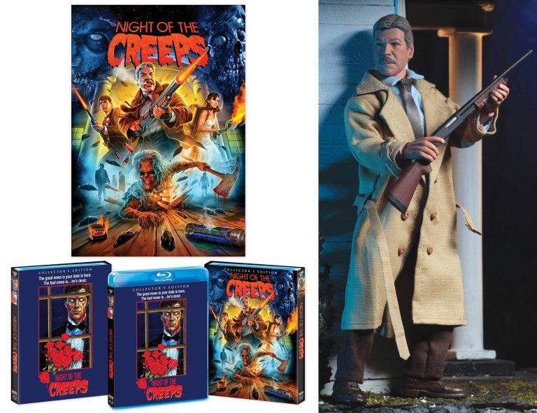 NECA Toys Night Of The Creeps Blu-Ray With Detective Ray Cameron Figure