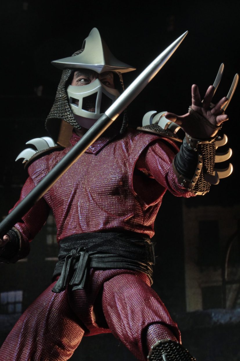 NECA Toys Teenage Mutant Ninja Turtles 1/4" Scale Shredder Figure In ...