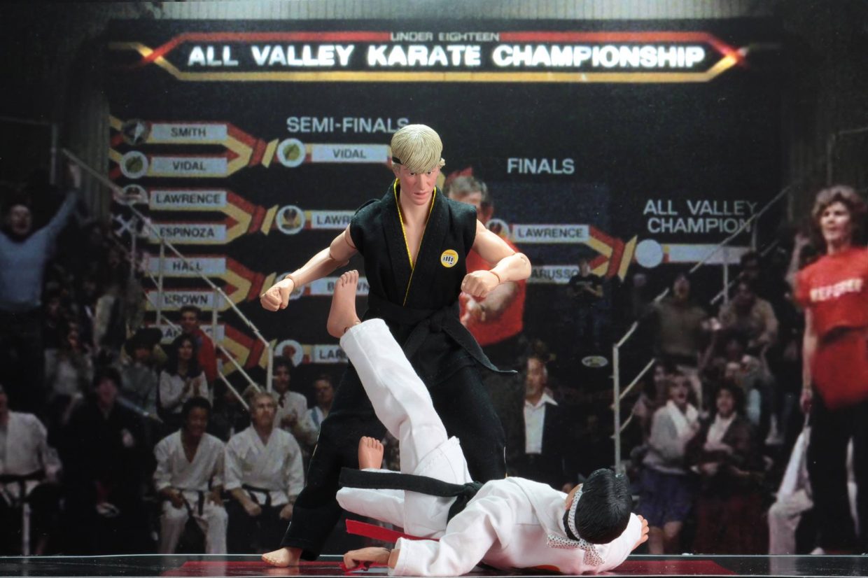 NECA Toys The Karate Kid 8" Clothed Tournament 2-Pack In-Packaging