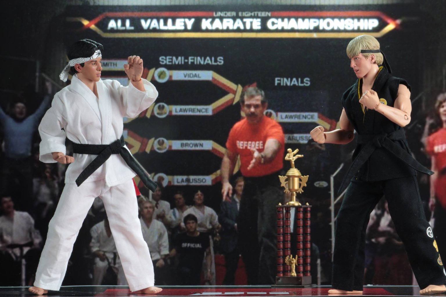 NECA Toys The Karate Kid 8" Clothed Tournament 2-Pack Figures