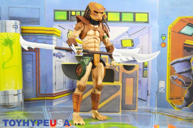 NECA Toys Alien Vs Predator – Arcade Appearance Predator Figures Review
