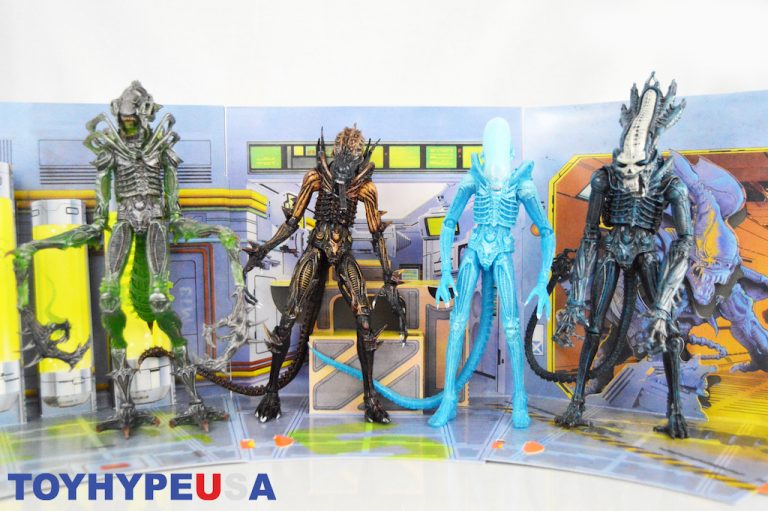 NECA Toys Aliens Series 13 – Sgt. Apone, Snake Alien & Scorpion Alien ...