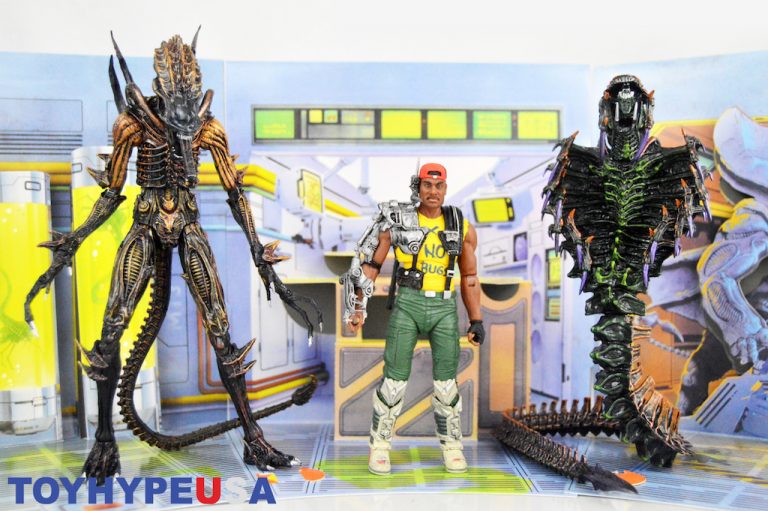 NECA Toys Aliens Series 13 – Sgt. Apone, Snake Alien & Scorpion Alien ...