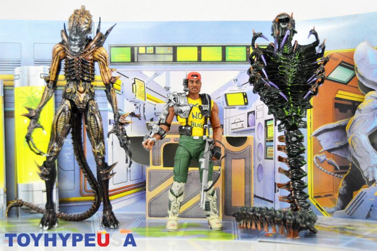 NECA Toys Aliens Series 13 – Sgt. Apone, Snake Alien & Scorpion Alien ...