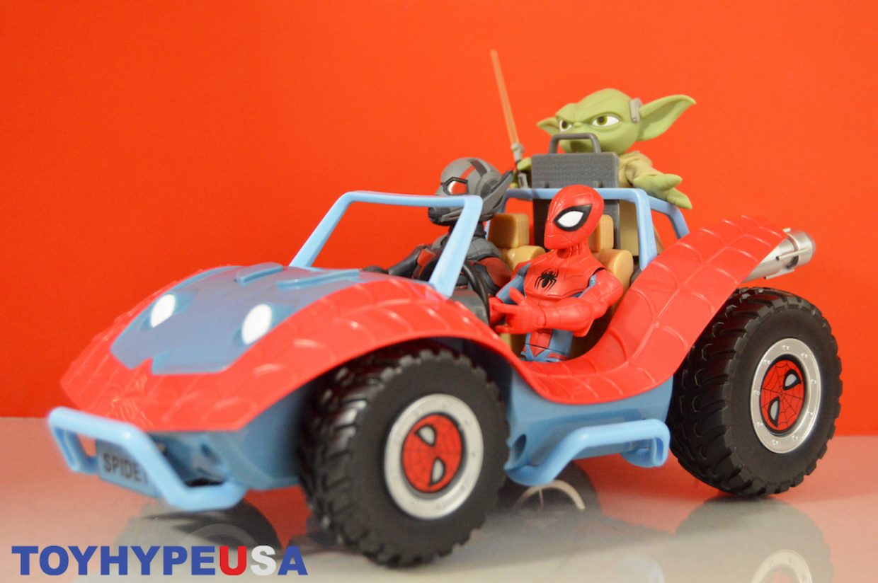 Disney Store Exclusive Marvel Toy Box Spider-Mobile & Spider-Man Figure