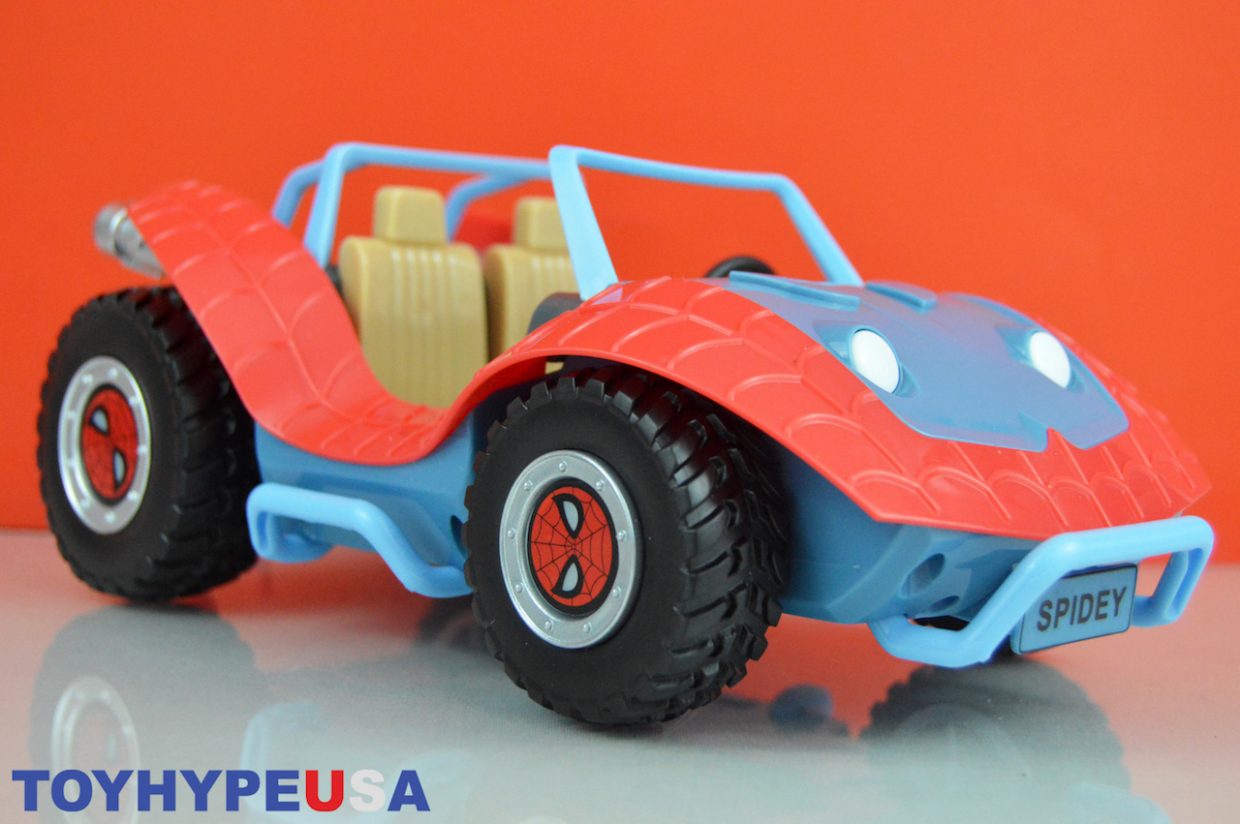 Disney Store Exclusive Marvel Toy Box Spider-Mobile & Spider-Man Figure