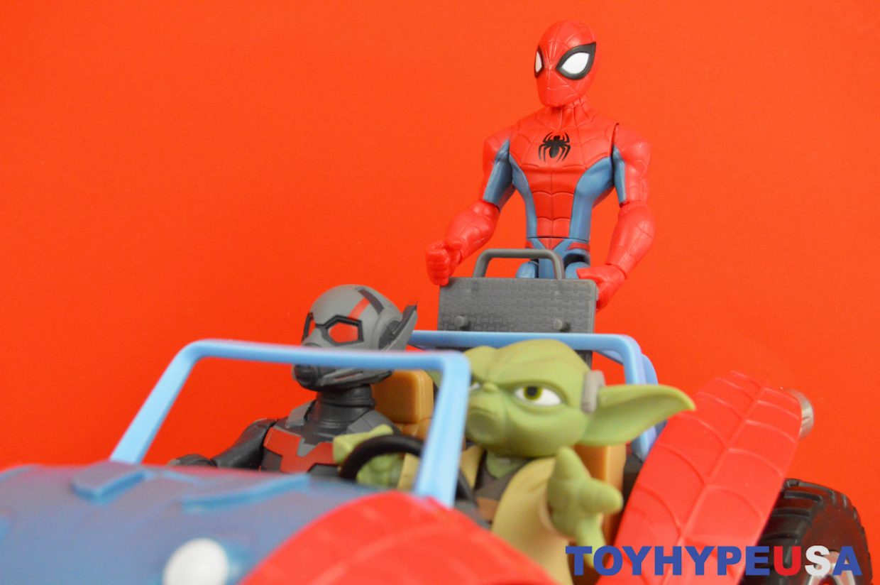 Disney Store Exclusive Marvel Toy Box Spider-Mobile & Spider-Man Figure