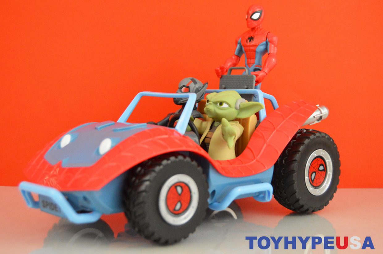 Disney Store Exclusive Marvel Toy Box Spider-Mobile & Spider-Man Figure