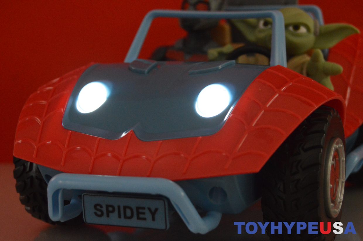 Disney Store Exclusive Marvel Toy Box Spider-Mobile & Spider-Man Figure