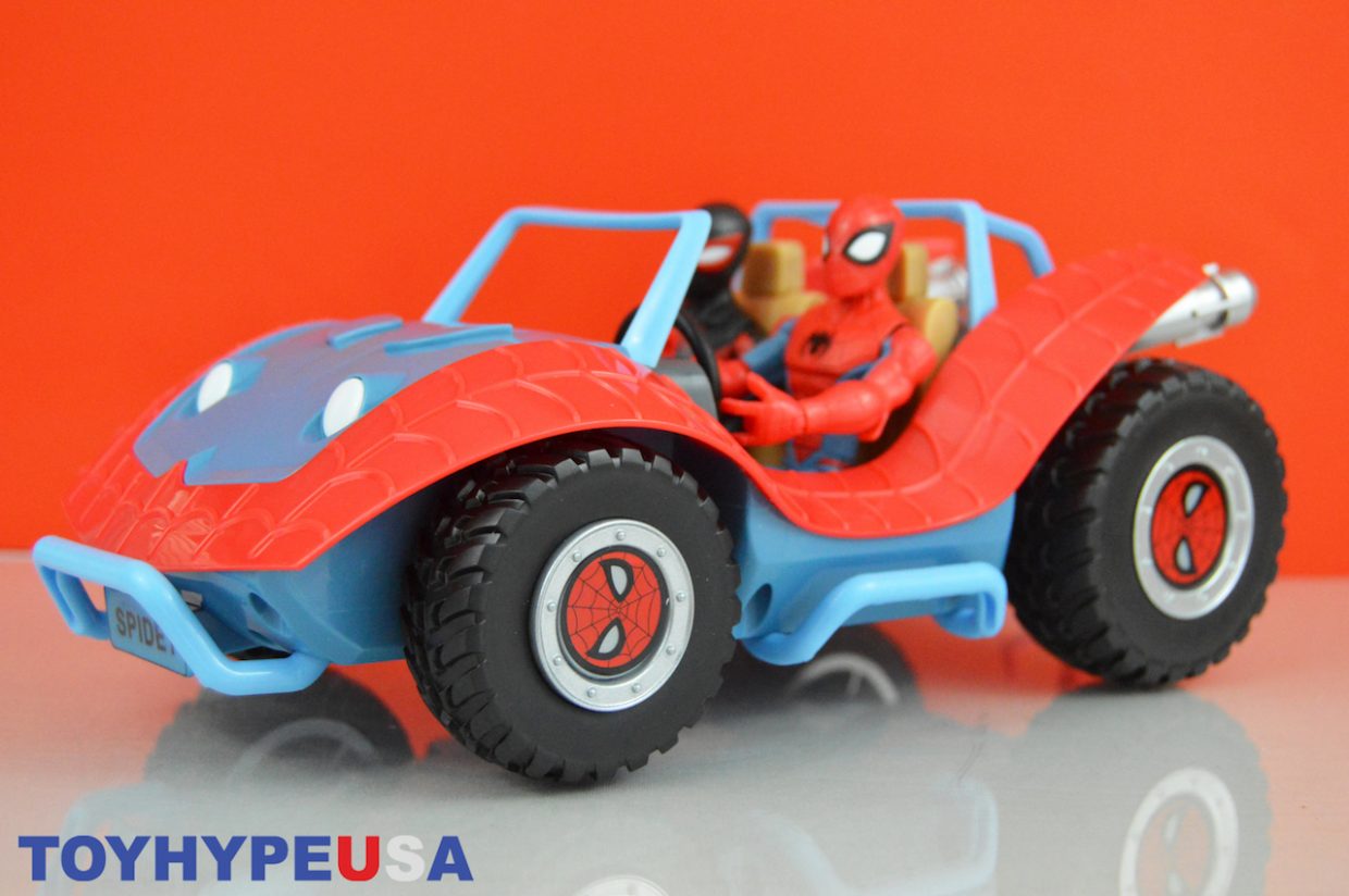 Disney Store Exclusive Marvel Toy Box Spider-Mobile & Spider-Man Figure