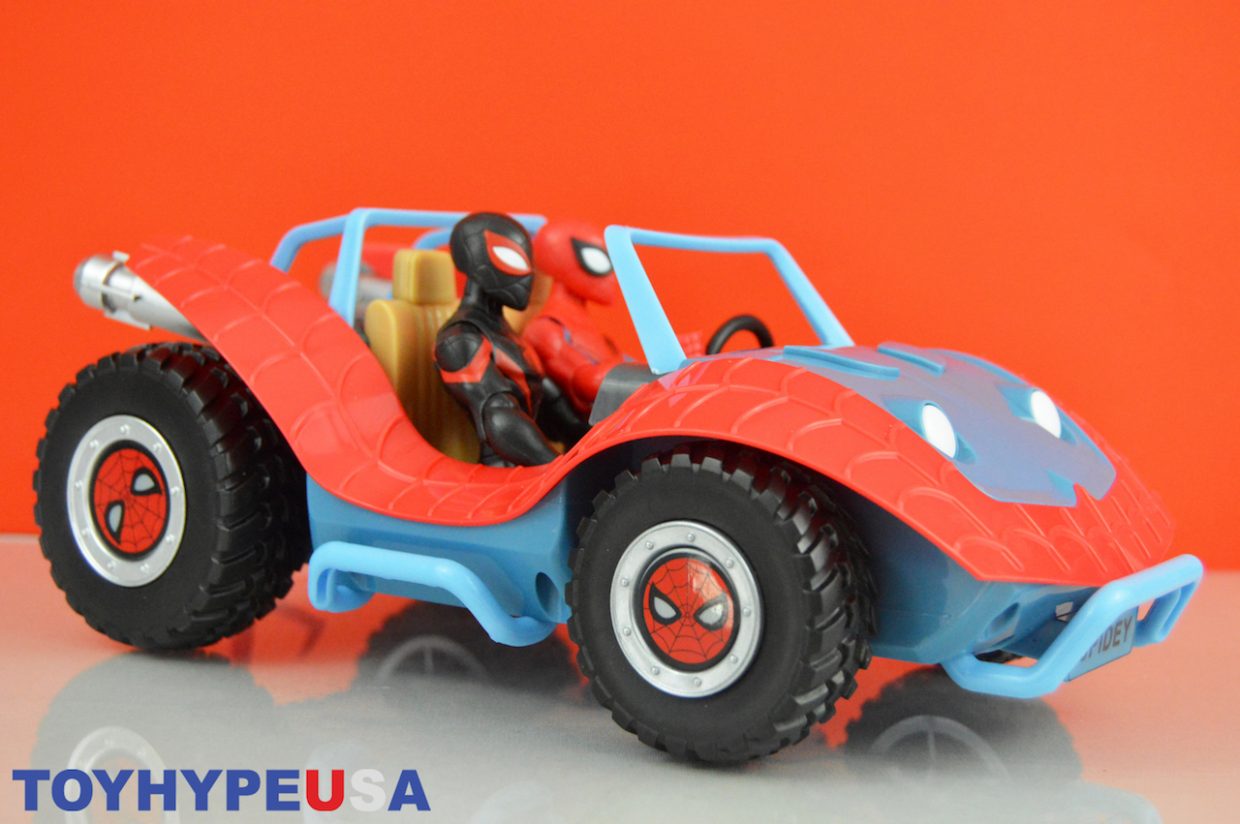 Disney Store Exclusive Marvel Toy Box Spider-Mobile & Spider-Man Figure
