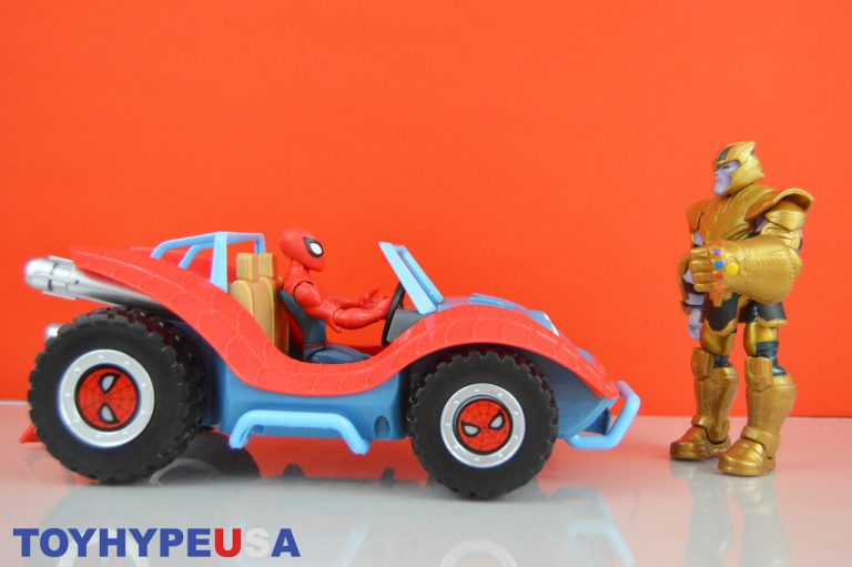 Disney Store Exclusive Marvel Toy Box Spider-Mobile & Spider-Man Figure