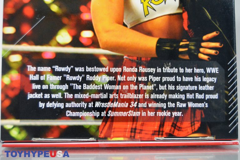 Mattel - WWE Ultimate Edition Ronda Rousey Figure Review