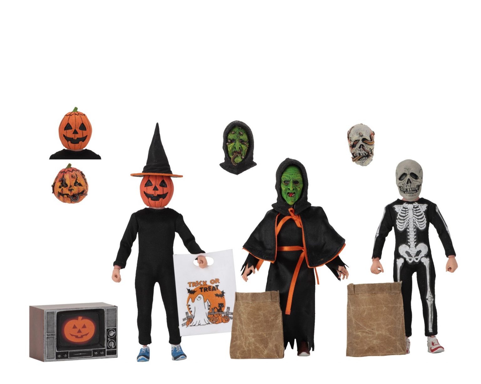 NECA Toys Halloween 3 - Season Of The Witch - 8" Scale Clothed Figure Set