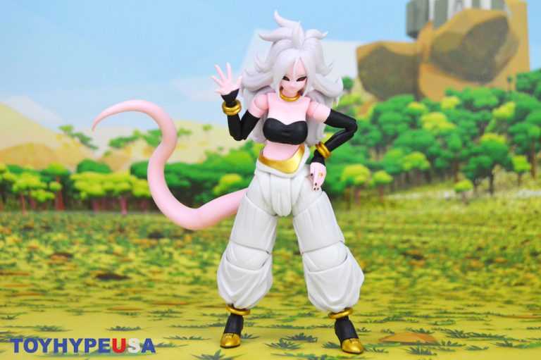 Dragon Ball FighterZ S.H. Figuarts Android 21 Figure Review
