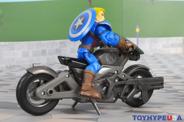 Disney Store Exclusive - Marvel Toy Box Captain America Motorcycle Set ...