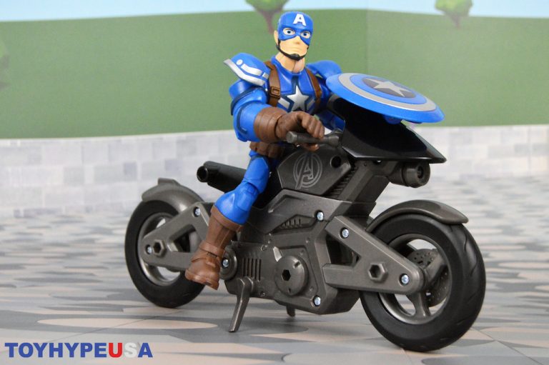 Disney Store Exclusive - Marvel Toy Box Captain America Motorcycle Set ...