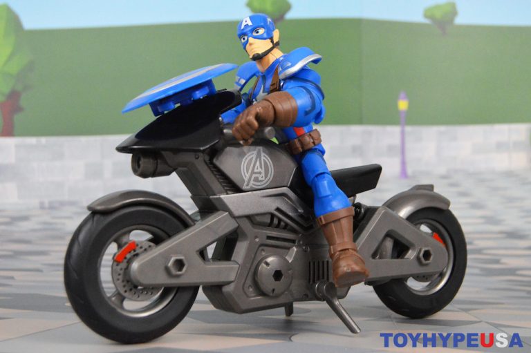 Disney Store Exclusive - Marvel Toy Box Captain America Motorcycle Set ...
