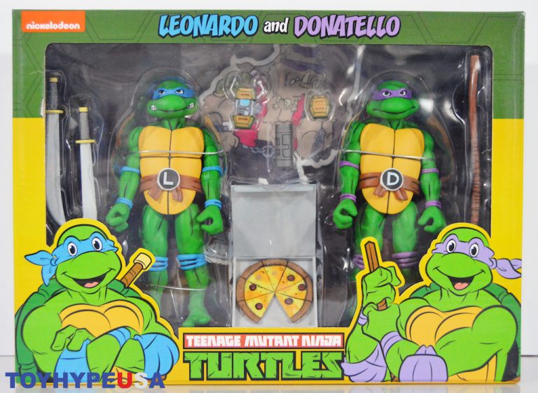 NECA Toys Teenage Mutant Ninja Turtles Target Exclusive 2-Packs Wave 2 ...