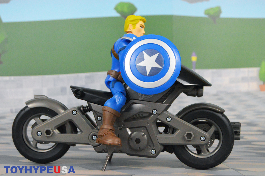 Disney Store Exclusive - Marvel Toy Box Captain America Motorcycle Set ...