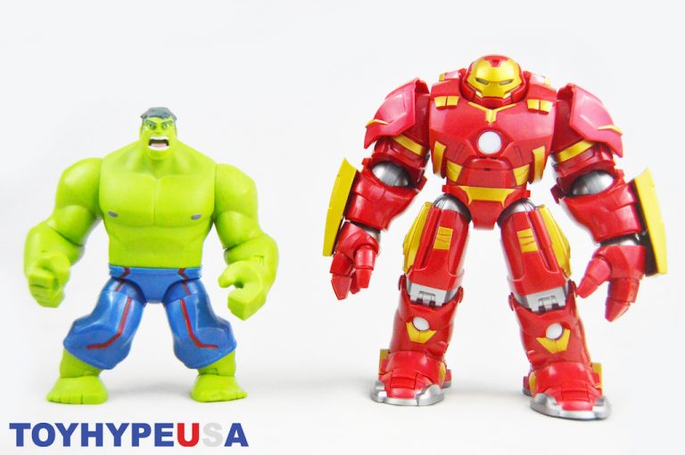 Disney Store Exclusive Marvel Toy Box Hulkbuster Deluxe Figure Set Review