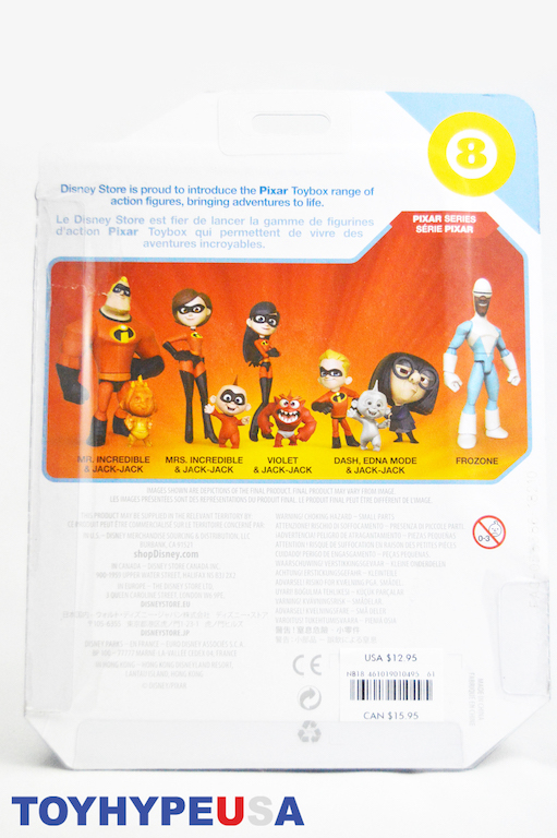 Disney Store Exclusive Pixar Toy Box Incredibles 2 – Frozone Figure Review