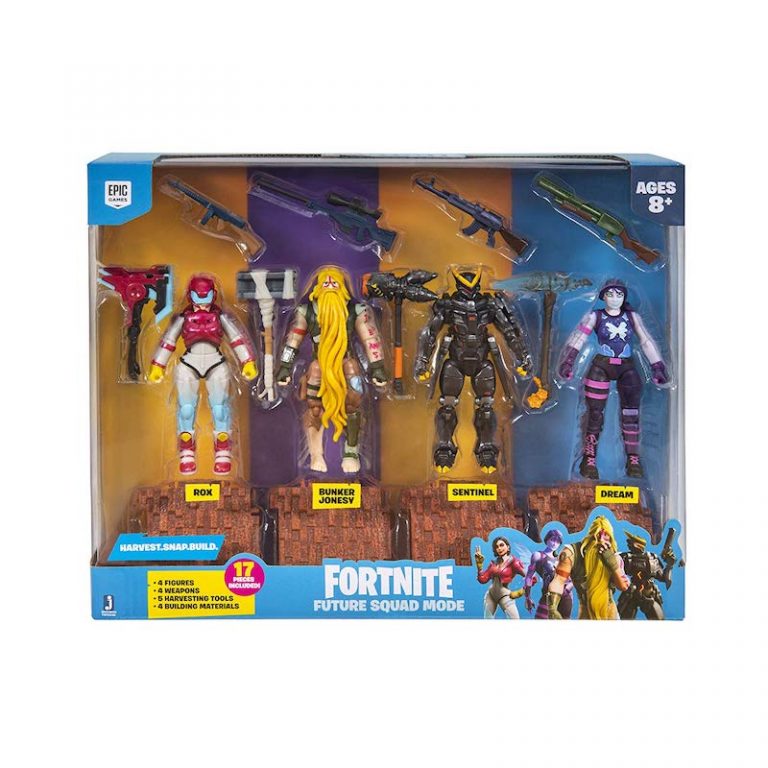 Jazwares - Fortnite 4" Squad Mode Core Figure Pack In-Stock On Amazon